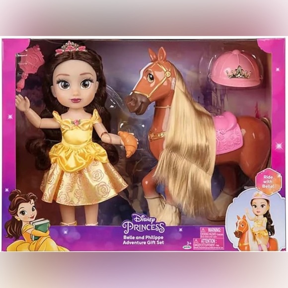 Disney | Toys | Disney Princess Belle Articulated Toddler Doll With ...